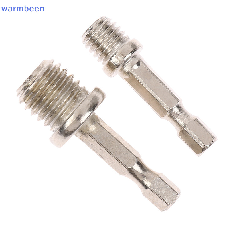 (warmbeen) 0/14mm 1/4 Hexagon Connecg Rod Adapter Drill Chuck M10 M14 ...