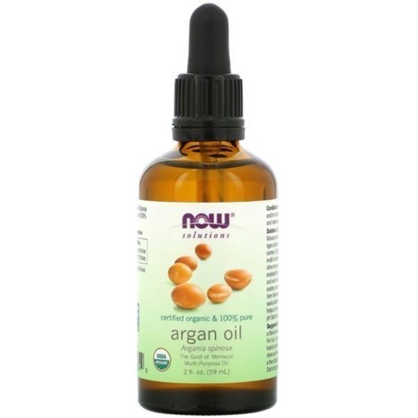 Now Foods, Solutions, Certified Organic & 100% Pure Argan Oil, 2 fl oz ...
