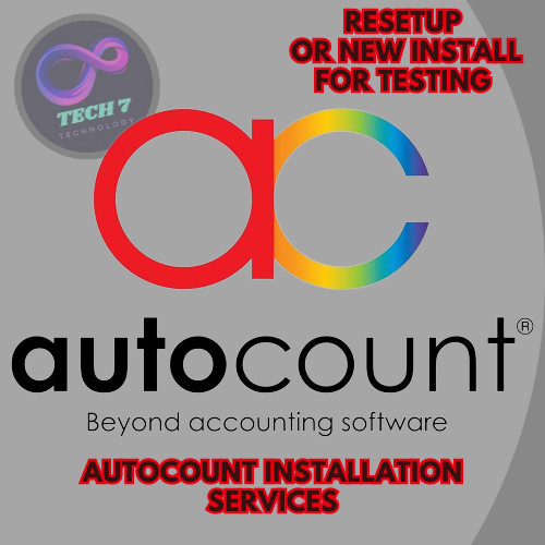AUTOCOUNT ACCOUNTING SOFTWARE INSTALL SERVICE | Shopee Malaysia