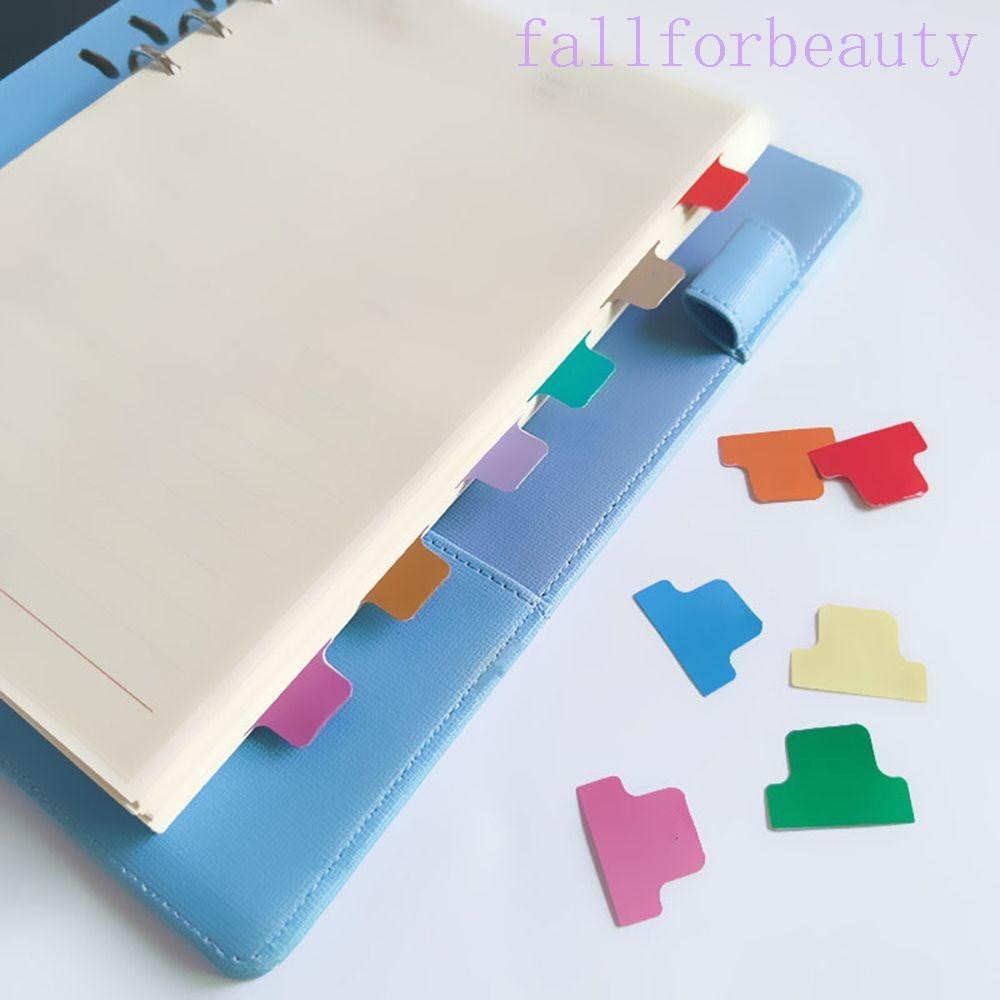 FALLFORBEAUTY Index Label Sticker Writable Multicolor File Tabs ...
