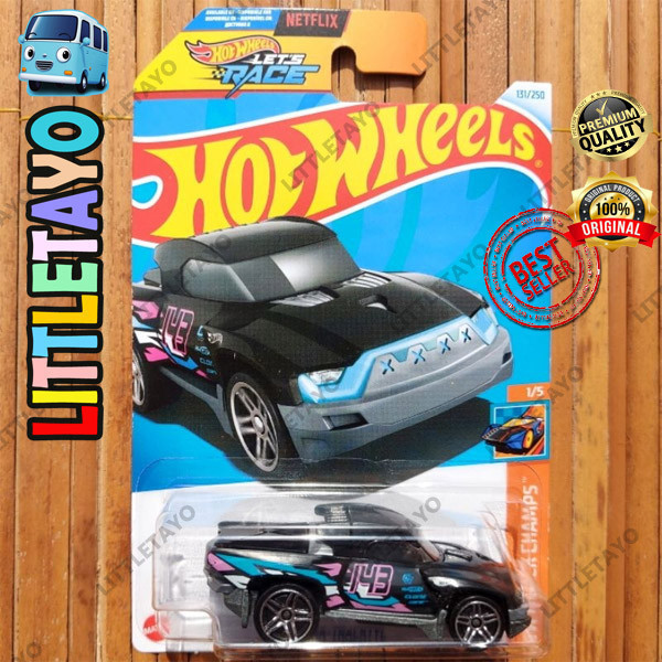 HITAM Hotwheels TERRA TRACKTYL 2024 Black - Dinosaur CAR TRACK STARS ...
