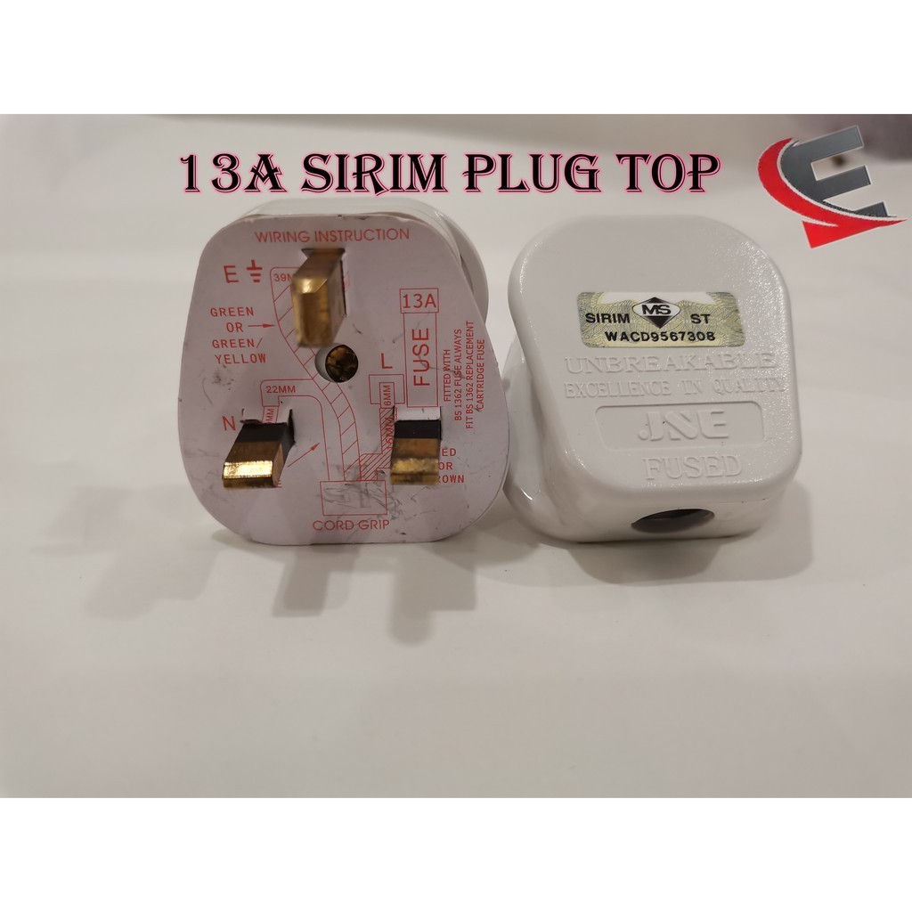 13A Plug Top Sirim Approved Plug Top | Shopee Malaysia