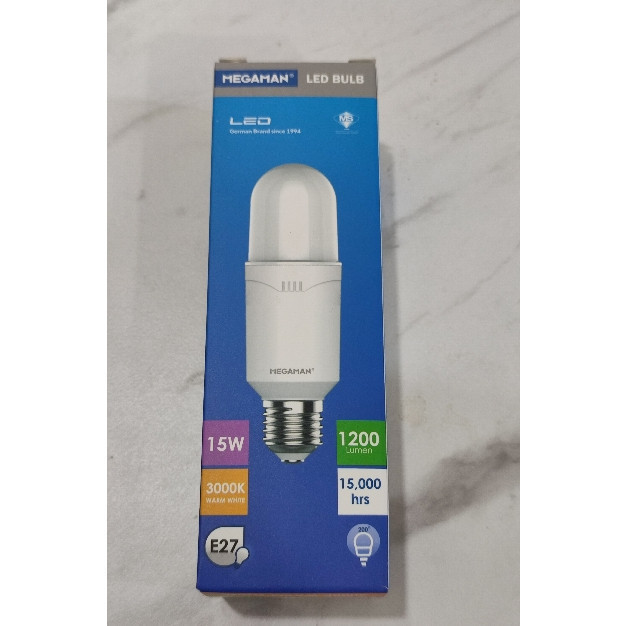 MEGAMAN LED Stick Bulb 10W/15W Stick Bulb PLC or E27 Mentol/Bulb ...