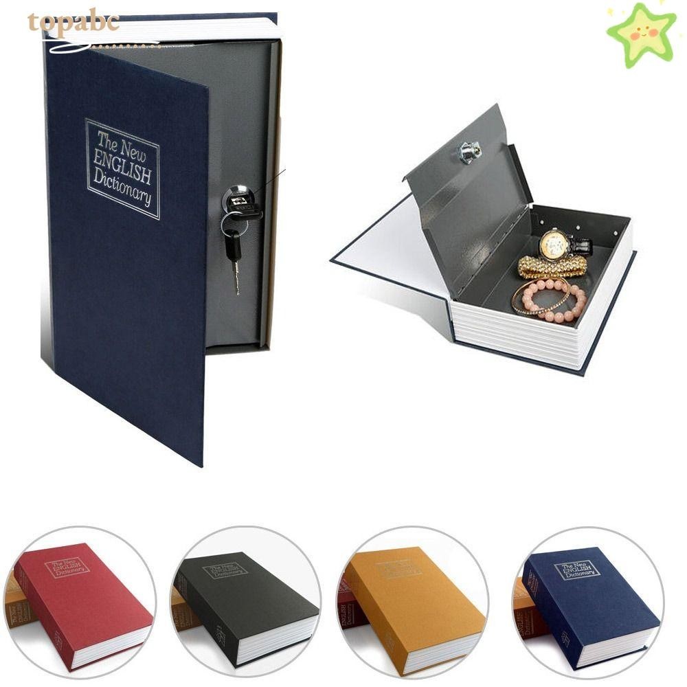 TOPABC Dictionary Hollow Book Hide Jewelry Diary Storage Piggy Bank Key ...