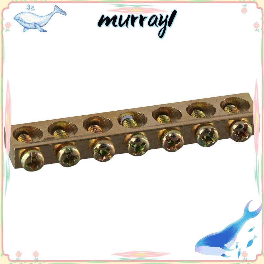 MURRAY1 Distribution Box Busbar, Copper Strip 7-hole Line Terminal ...