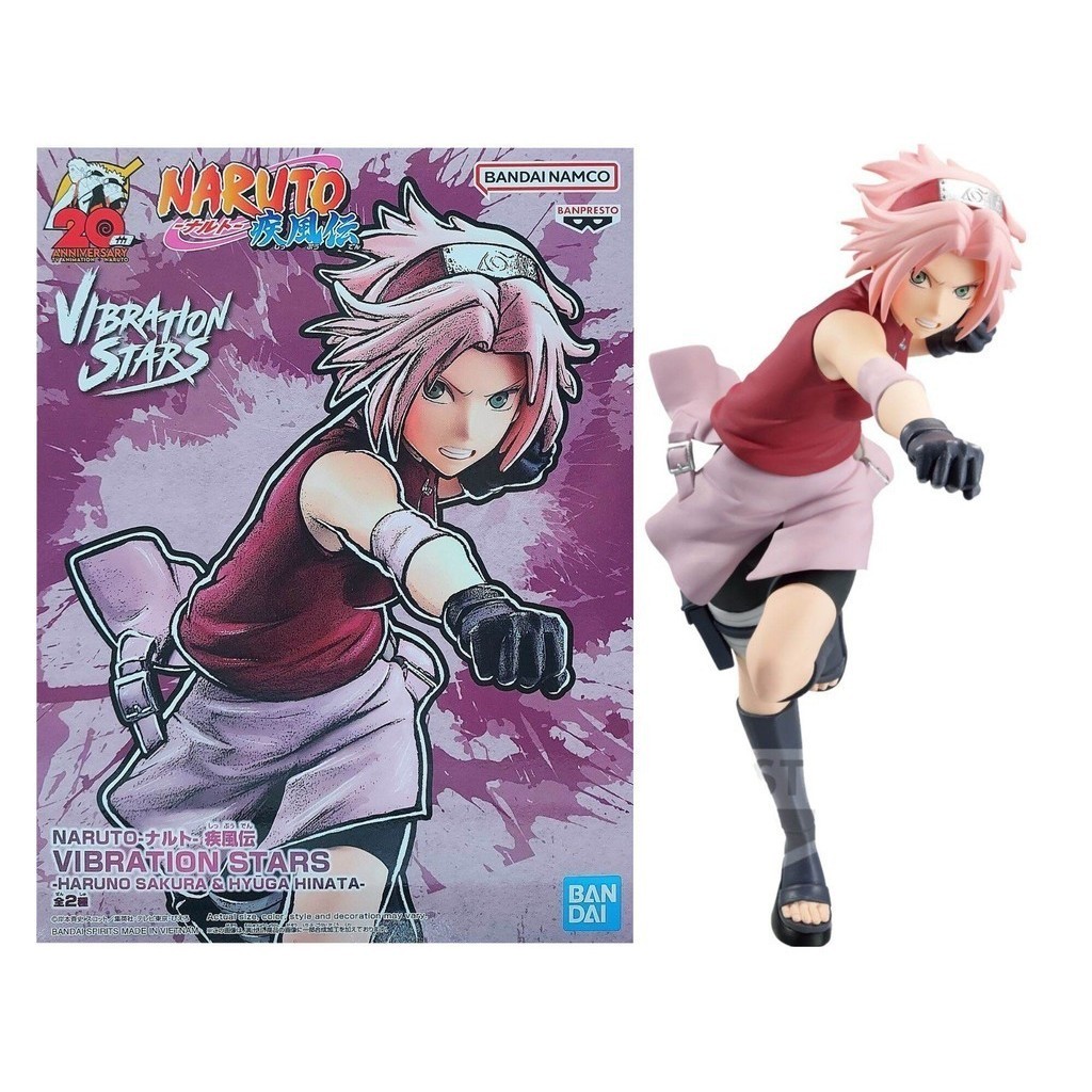 Banpresto Naruto Shippuden Vibration Stars Sakura Haruno | Shopee Malaysia