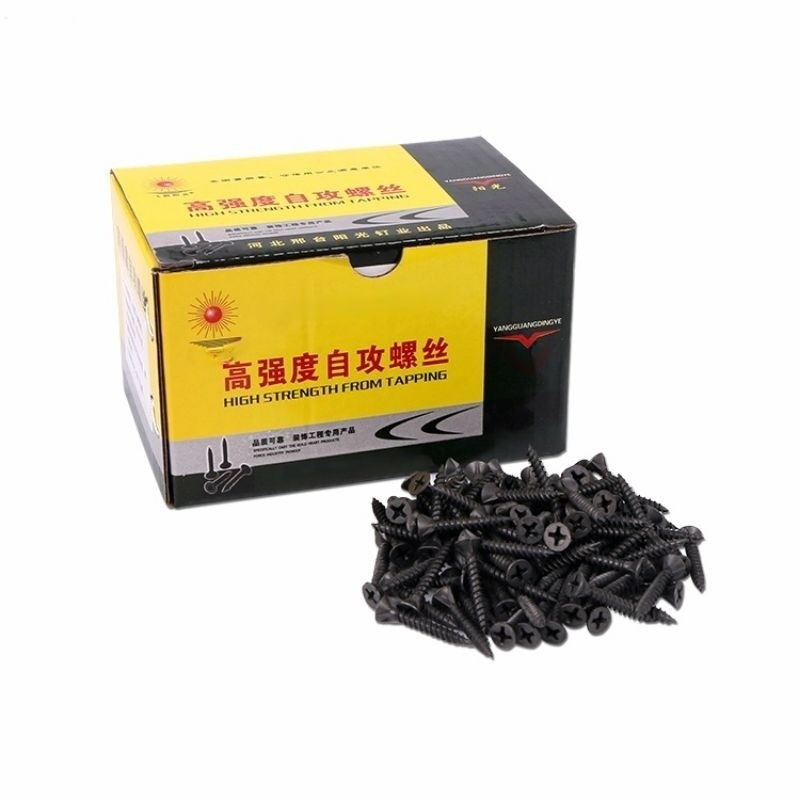 sakura High Strength Cross Countersunk Black Flat Head Drywall Nails ...