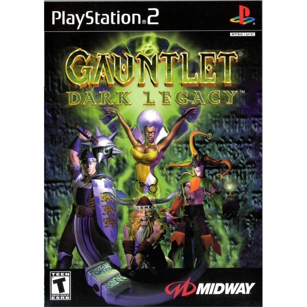 （PS2 Games CD DVD）PS2 Gauntlet - Dark Legacy , CD game Playstation 2 ...