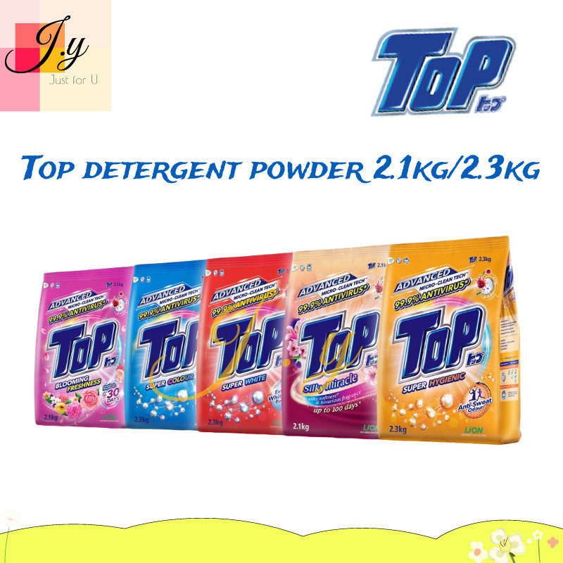 (FREE SHIPPING NO SBH/SRW) Top Detergent Powder 2.1kg / 2.3kg | Shopee ...