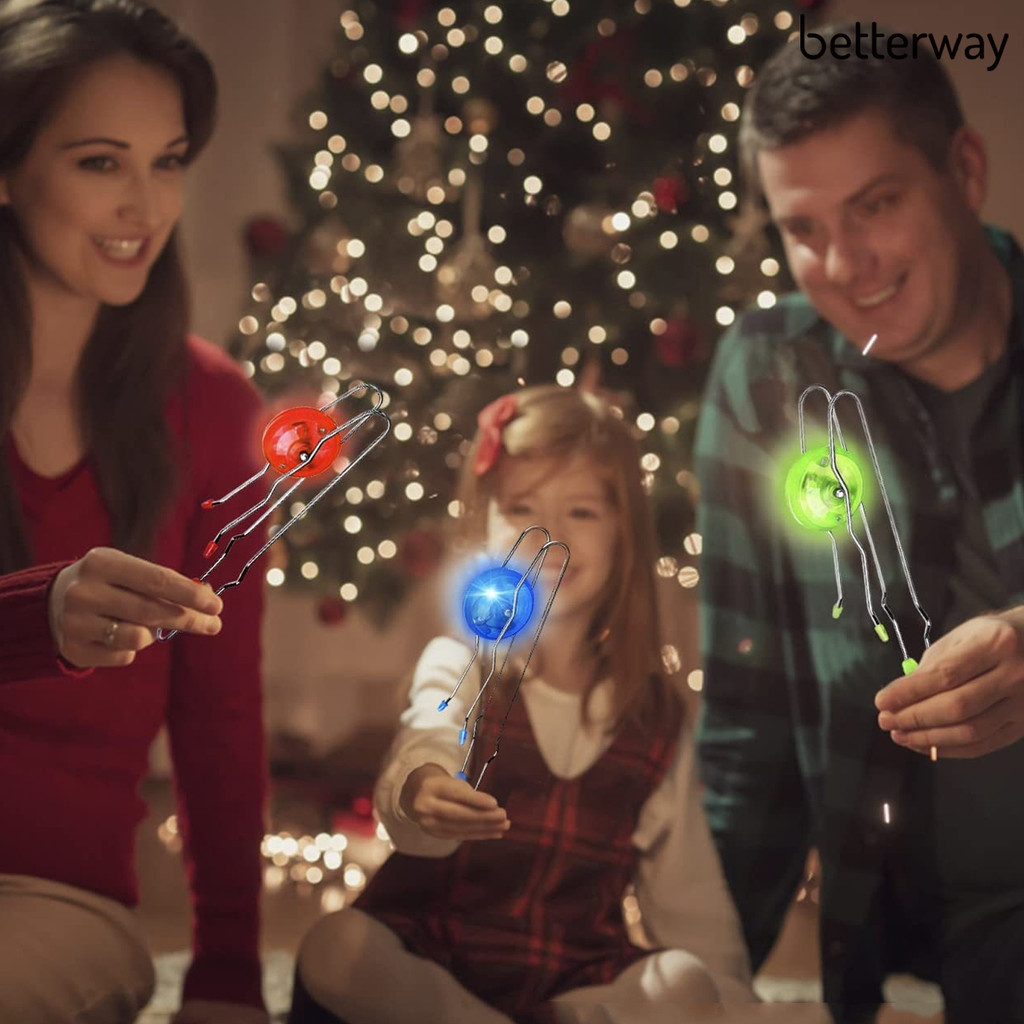 Betterway 1/3Pcs Retro Gyro Wheel Toy Stress Relief Light Up Rail ...