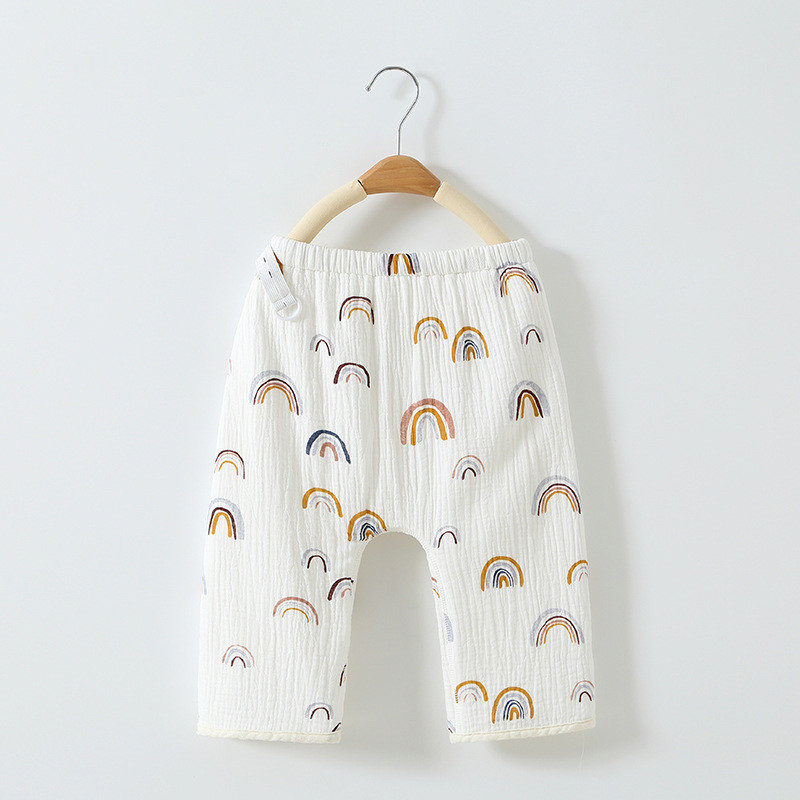 Infant Diapers Cotton Gauze Baby Diaper Pants Washable Quit Diapers ...