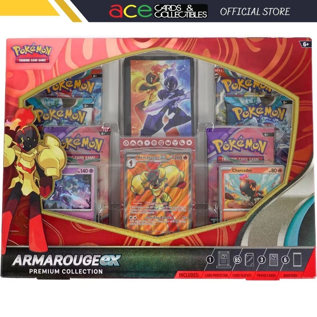Pokemon TCG: Armarouge EX Premium Collection Box | Shopee Malaysia