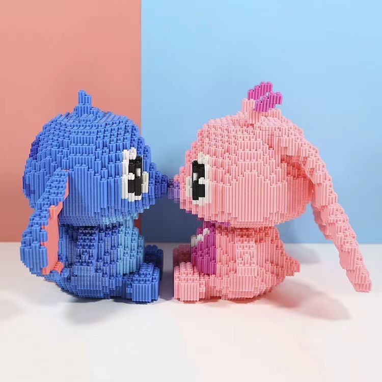 Stitch Building Blocks Compatible with Lego Small Particles Assembling ...