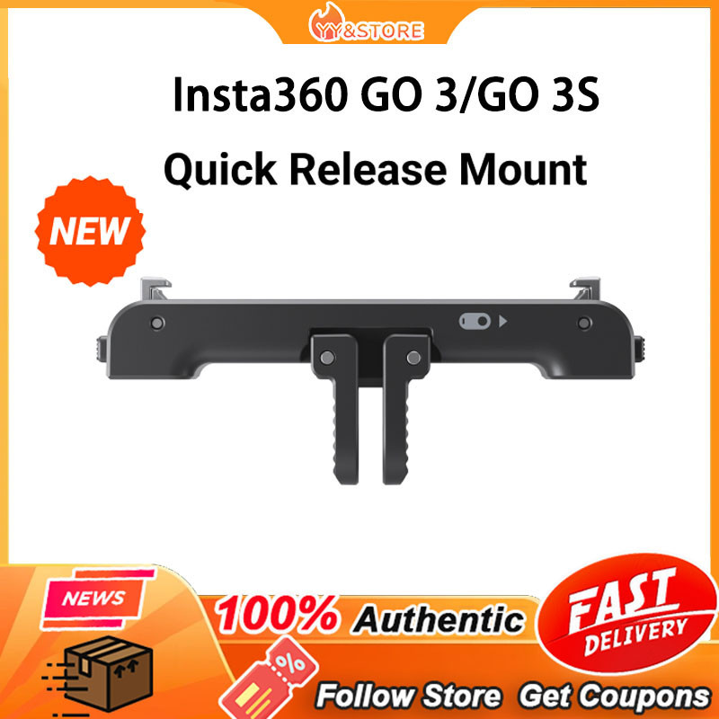 【Original New】Insta360 GO 3/GO 3S Quick Release Mount, Action Camera ...