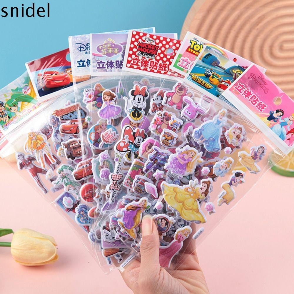 SNIDEL 12 Sheets 3D Foam Sticker, DIY Fun Stereo Bubble Sticker ...