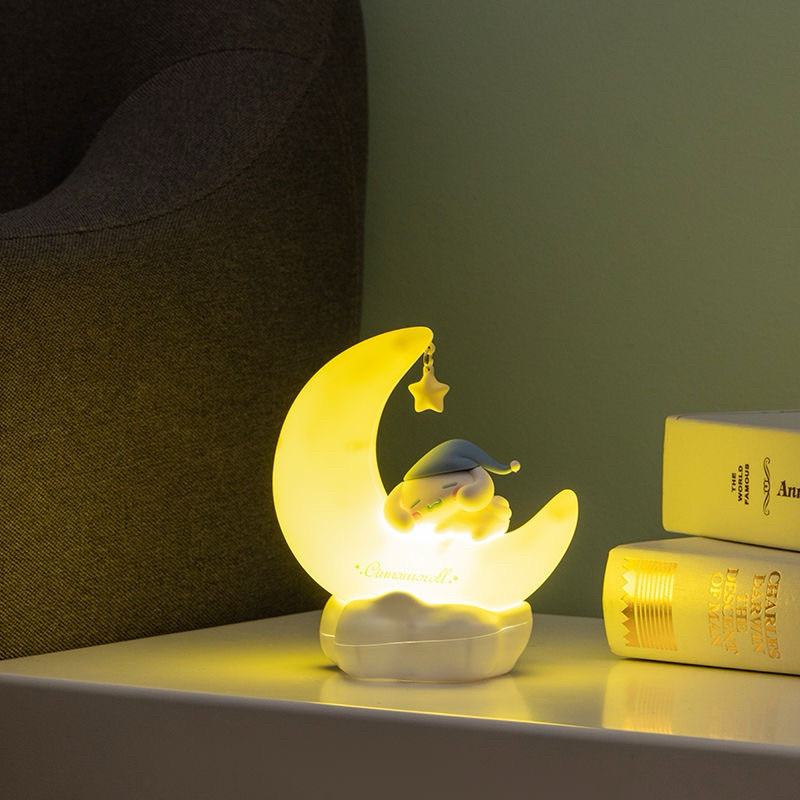Sanrio LED Night Light Miniso Kuromi My Melody Cinnamoroll Rechargeable ...