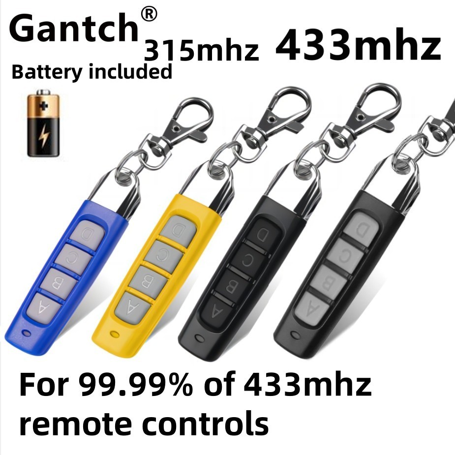 Universal Remote Control 433 mhz 315mhz Clone Control Alarm Duplicator ...