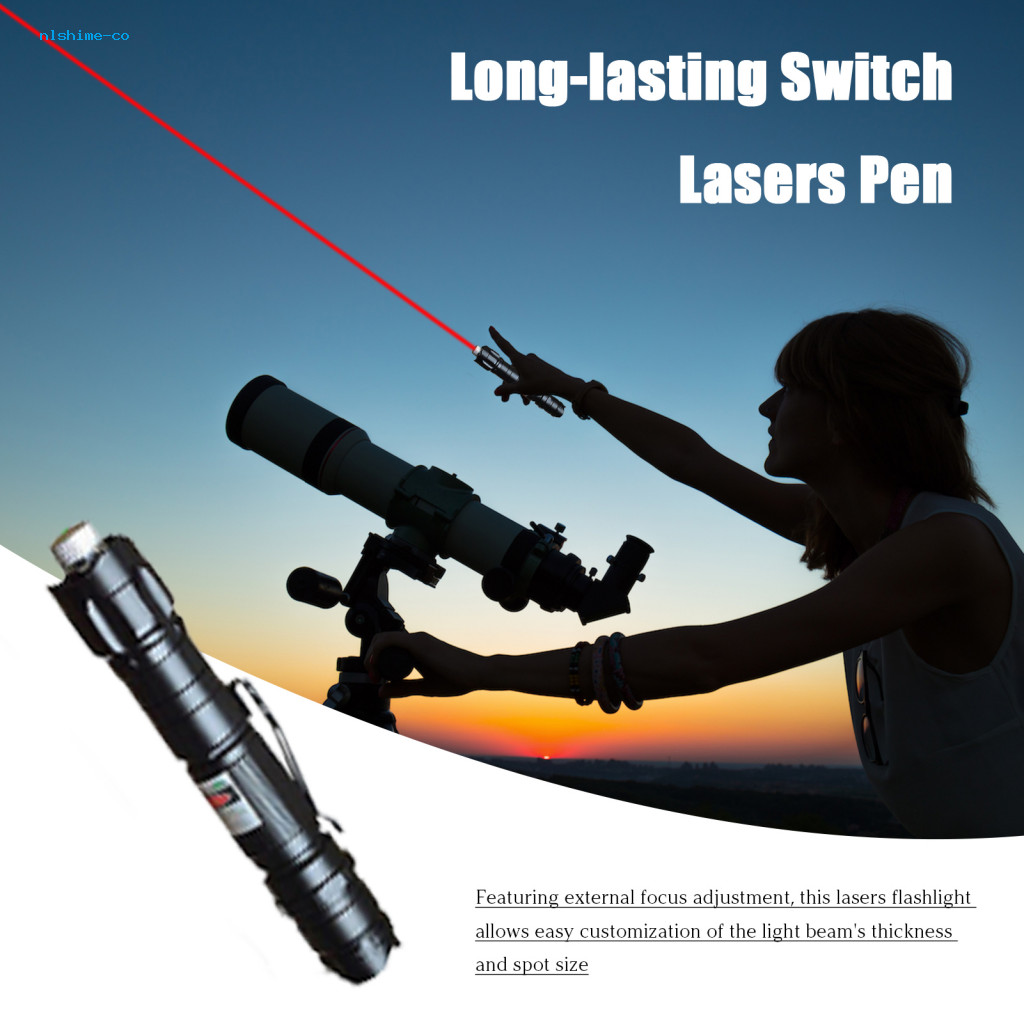 nlshime Aviation Aluminum Alloy Lasers Pointer High-power Lasers Pointer High Power Green Laser ...