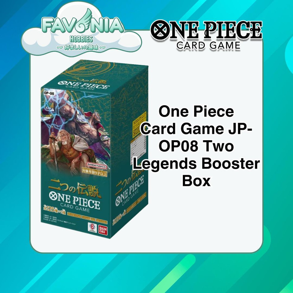 OPCG | One Piece Card Game | OP08 Two Legends | JP | Booster Box | Shopee Malaysia