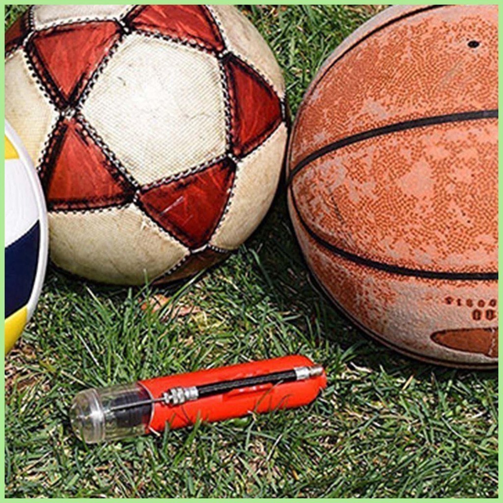 Mini Ball Pump Hand Pump for Inflatables Dual Action Portable with Pins ...