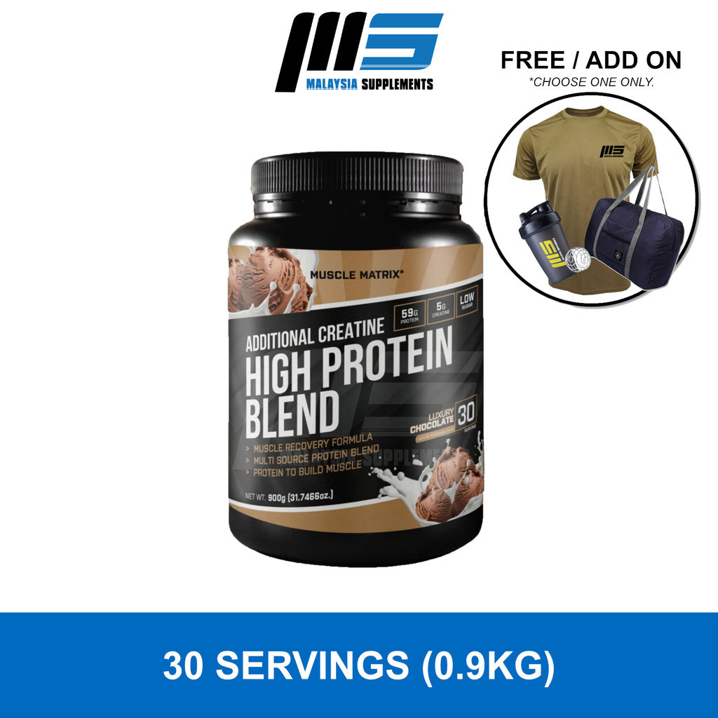 Muscle Matrix High Protein Blend (0.9kg) - Whey Protein, Muscle ...