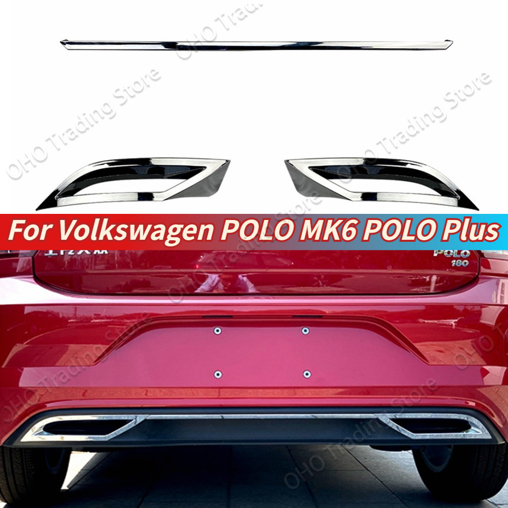 for Volkswagen Polo MK6 Polo Plus 2018-2022 Car Rear Bumper Rear ...