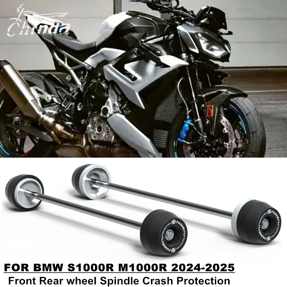 S1000R Wheel Axle Fork Crash Sliders FOR BMW S1000R M1000R 2024-2025 ...