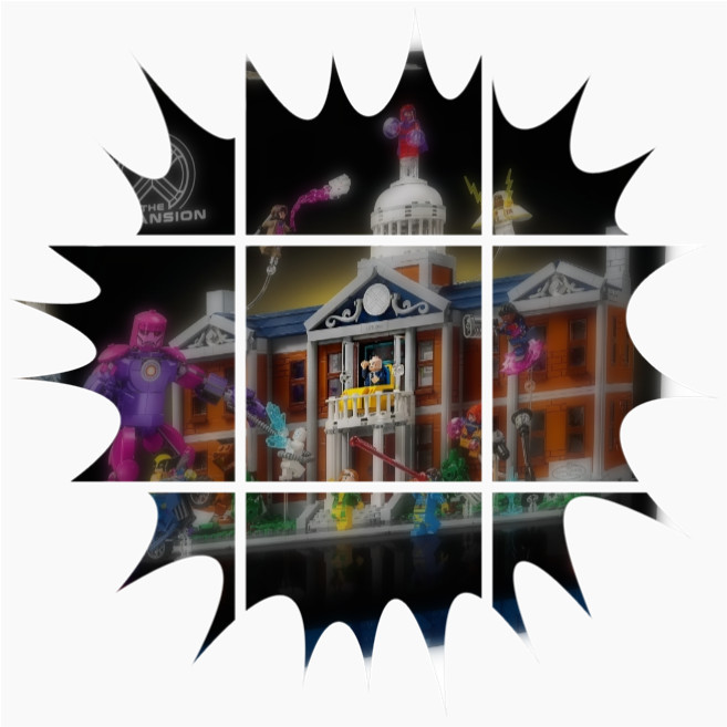 11258 3093Pcs X-Men: The X-Mansion Building Blocks Toys | Shopee Malaysia