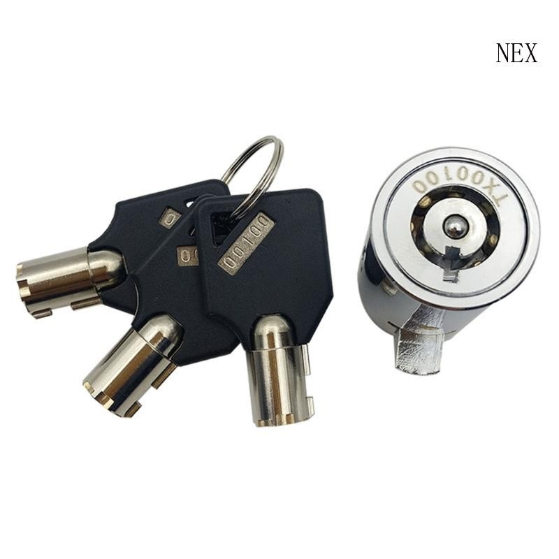 NEX Alloy Lock Core Universal Size Keys Vending Machine Cylinder Lock ...