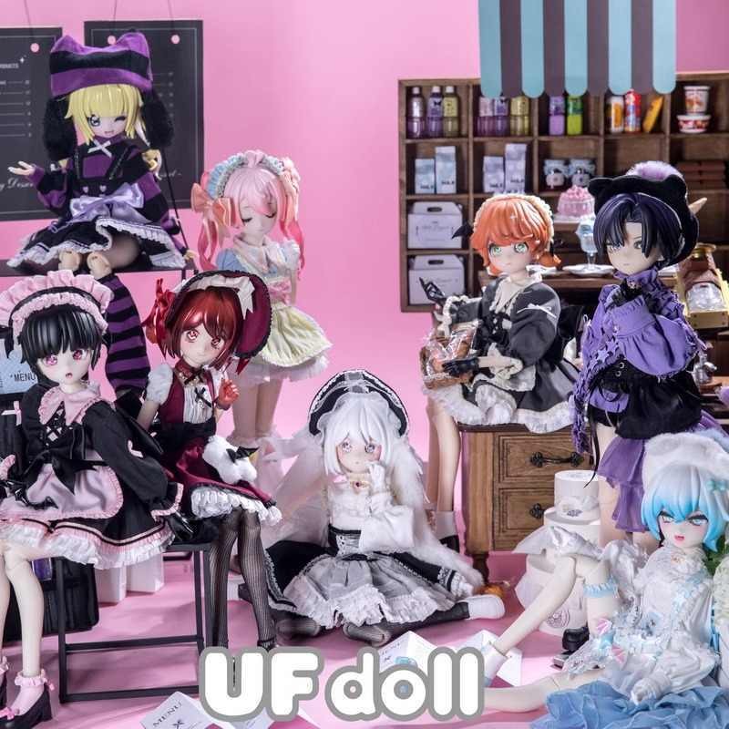 New Product Genuine UFDOLL 5 Points Tea Series Plus Mystery Box ...