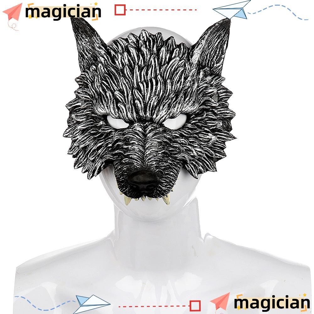 MAGIC Werewolf , Soft PU Foam Costume Prop Wolf Head , Party Decoration ...