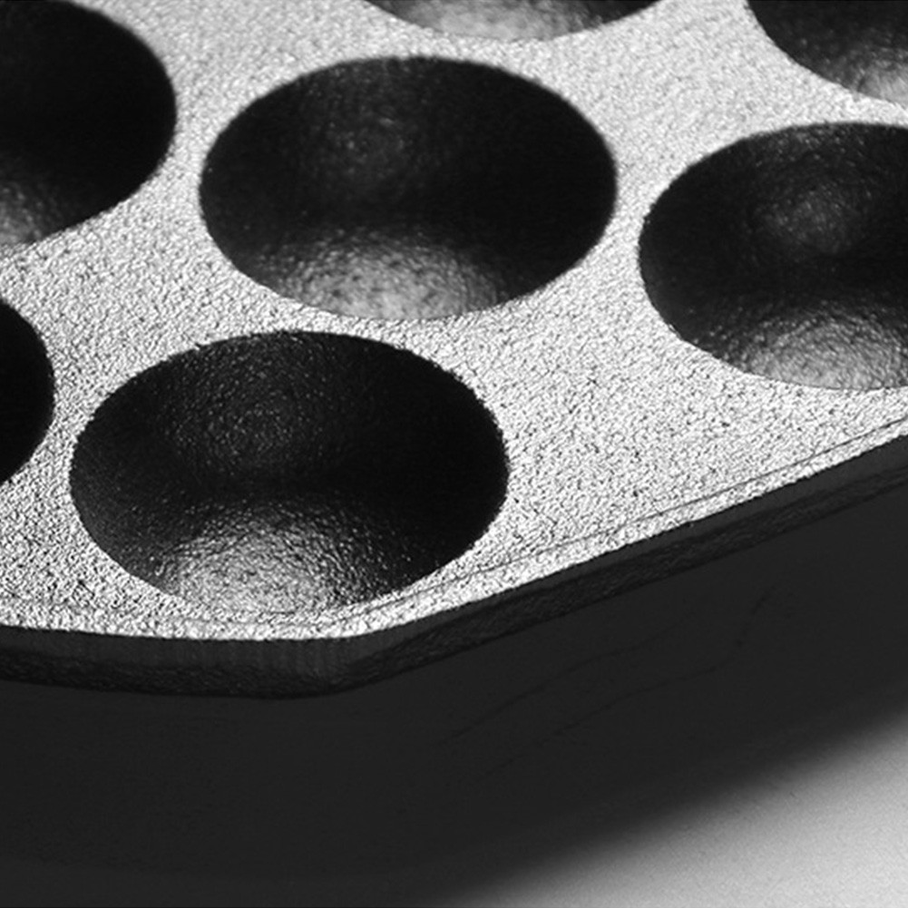 12 Holes Takoyaki Grill Pan Plate Non Stick Takoyaki Maker Baking Forms ...