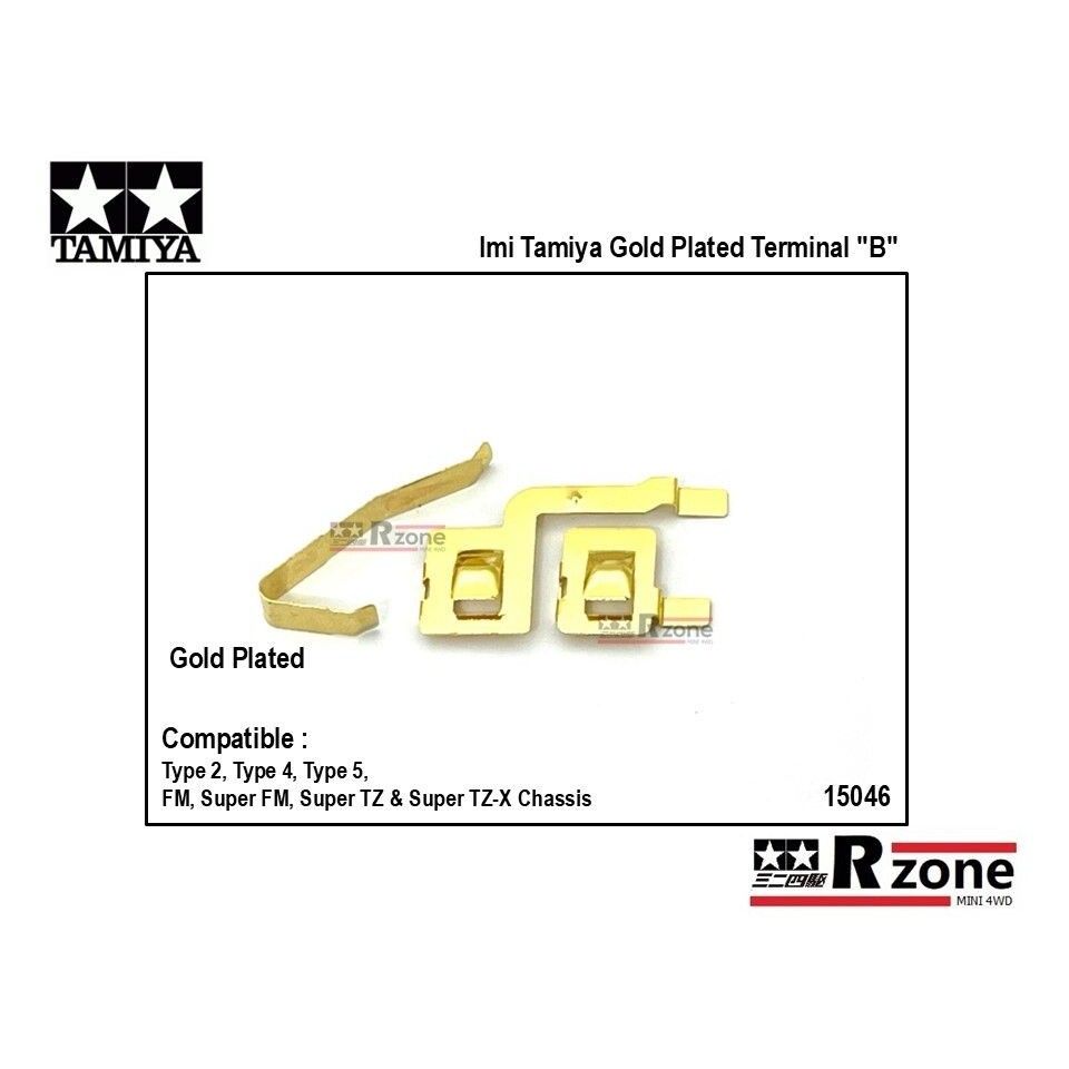 Imi Tamiya 15046 Gold Plated Terminal "B" | Shopee Malaysia