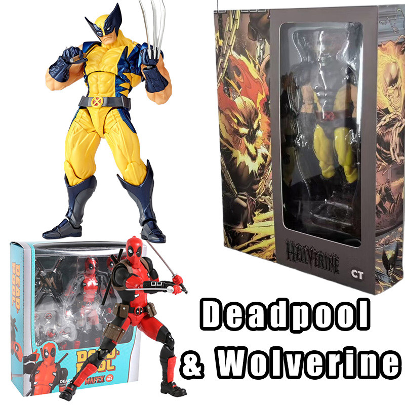 Ct Toys Deadpool & Wolverine Action Figure Hellverine Decorative ...