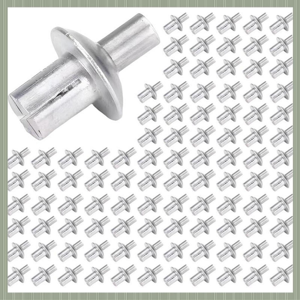 ( S U Z B )Round Solid Rivets Set Kit Knock Type Expansion Aluminum ...