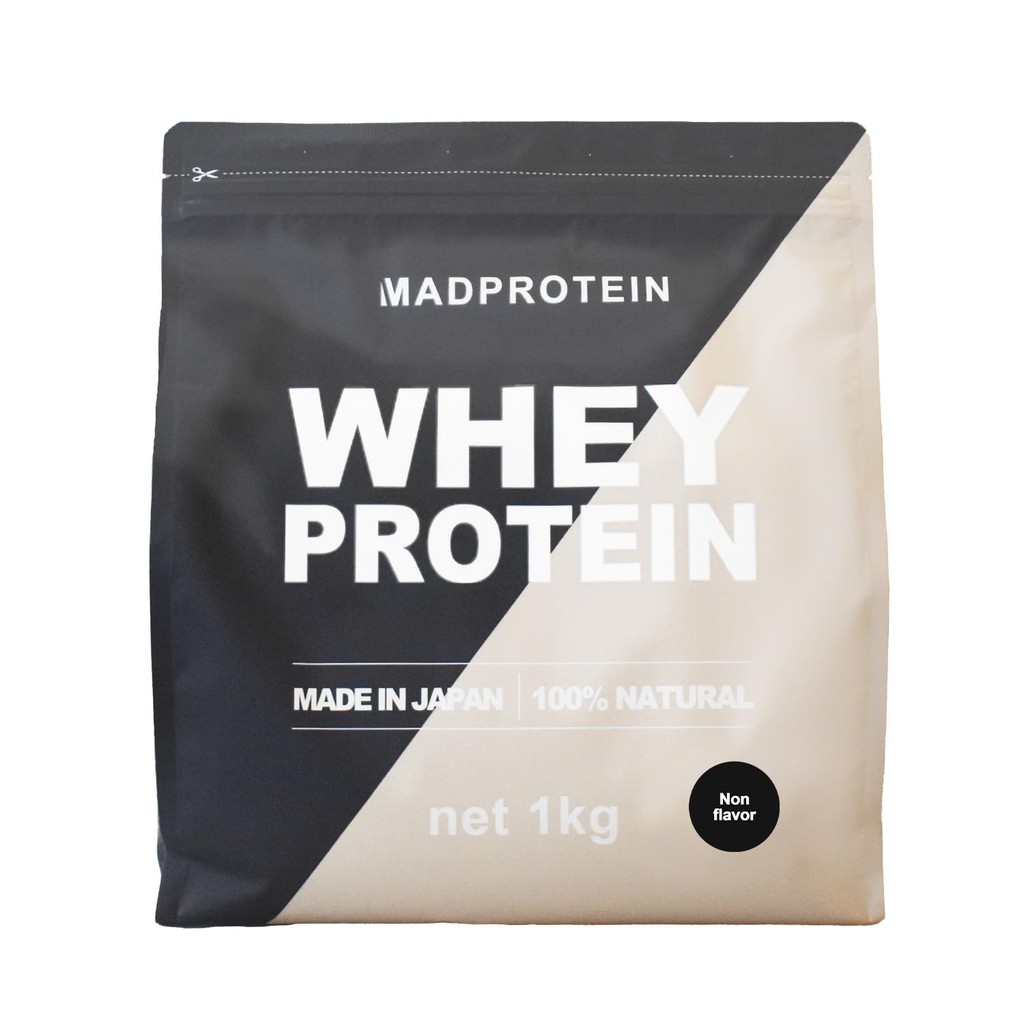 【Direct From Japan】 MAD PROTEIN Whey Protein WPC Made in Japan (Plain ...