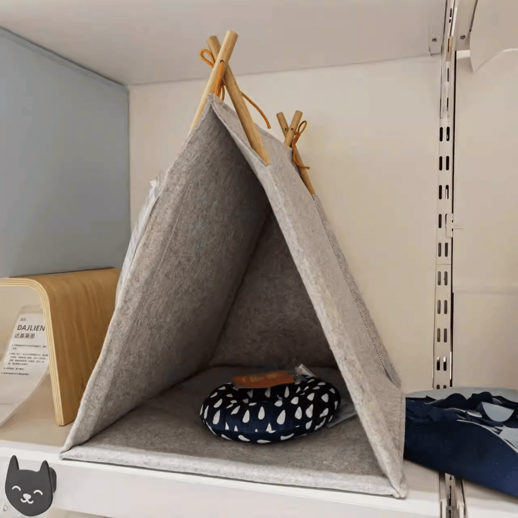 IKEA Domestik Usad Cat House Anak Kucing Sarang Kucing Hangat Separa ...