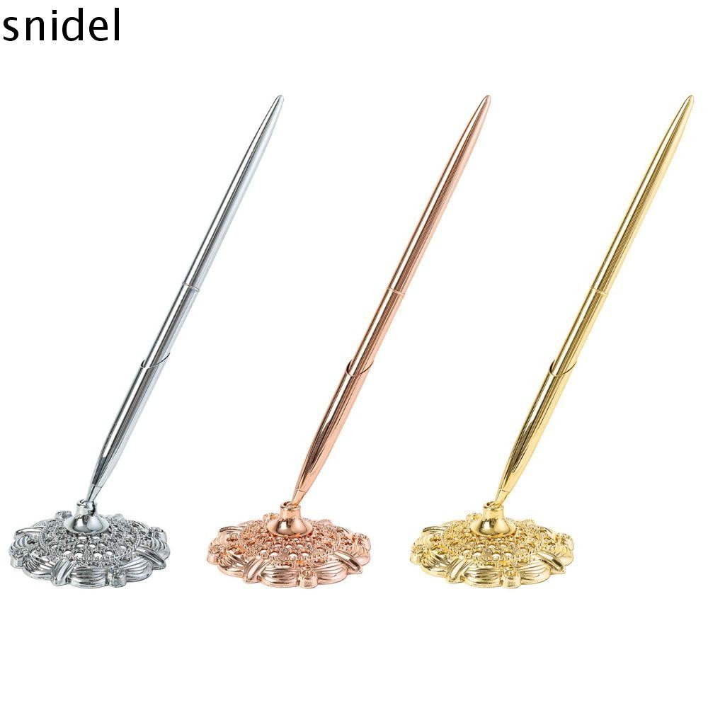 SNIDEL Reception Desk Pen, Wedding Decor Attached Base Signing Diamond ...