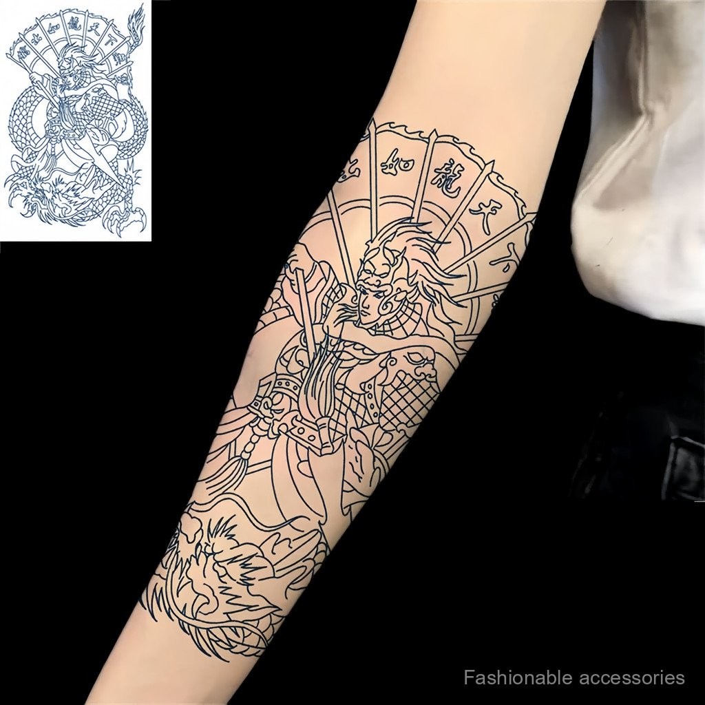 Tattoo Sticker Water Transfer Tattoo Removable Art Tattoo Wear Matching ...