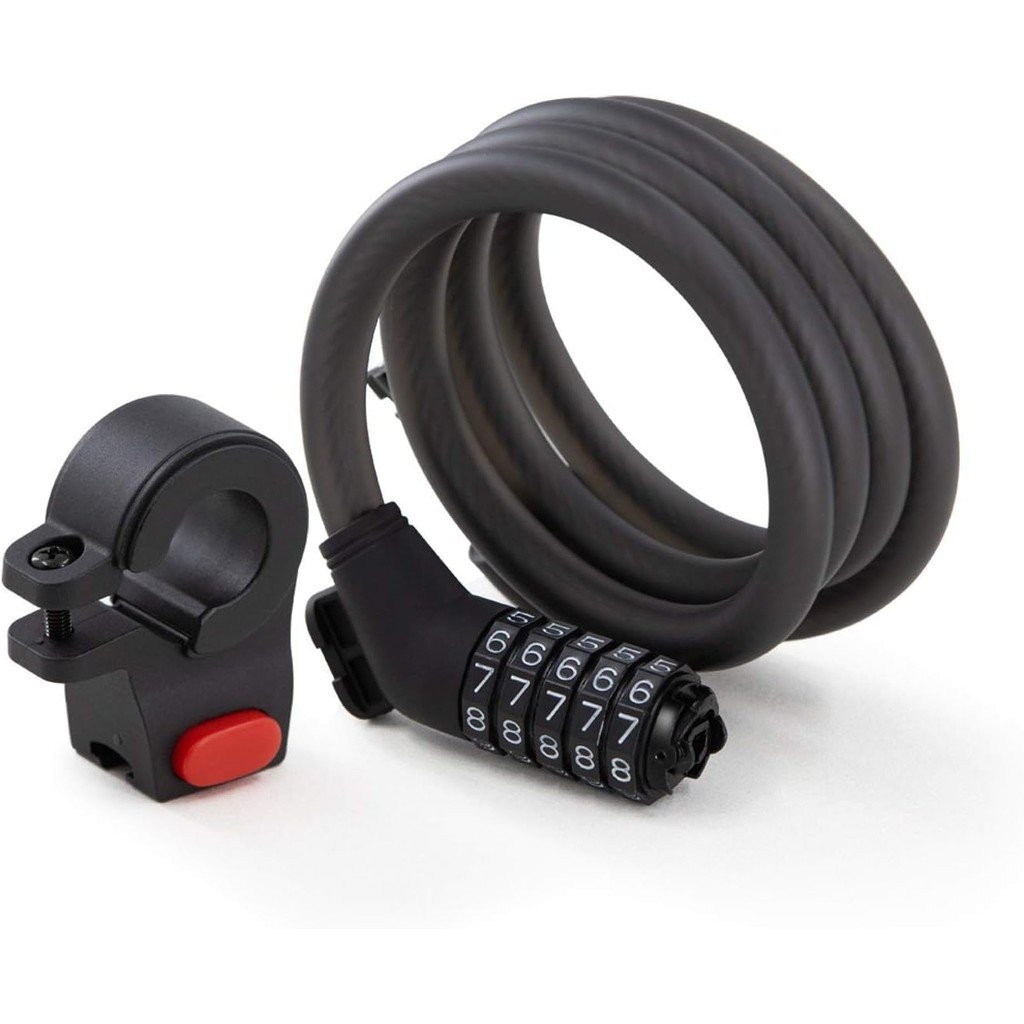 Segway Ninebot Bike and Scooter Password Cable Lock, Black | Shopee ...