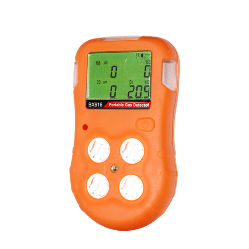 4 in 1 Gas Detector EX H2S CO O2 Portable Gas Leak Detector ...