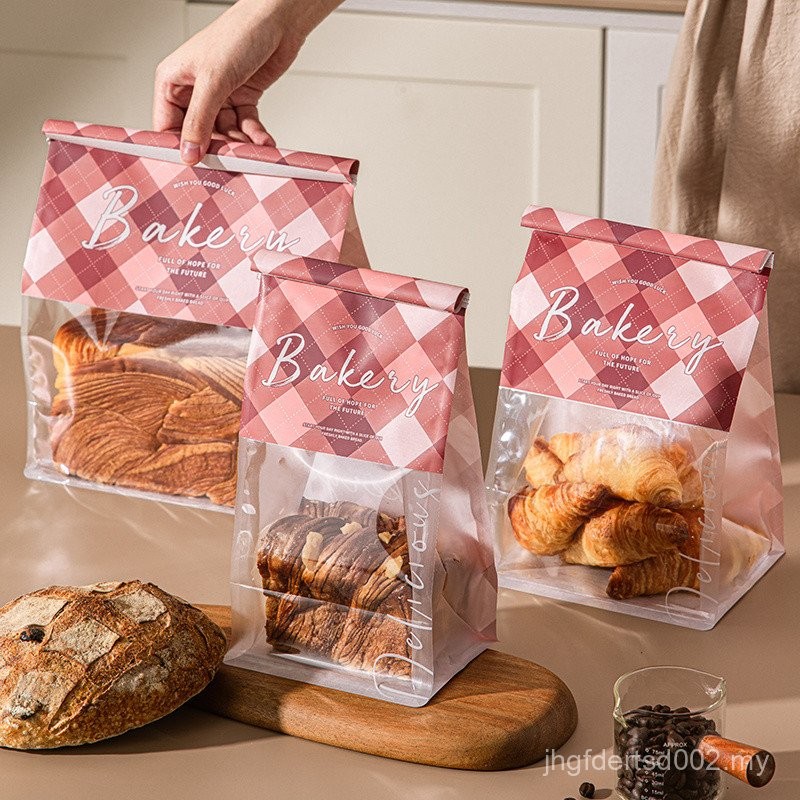 Transparent Transparent Toast Packaging Bag 450g Thick Sliced Bread ...