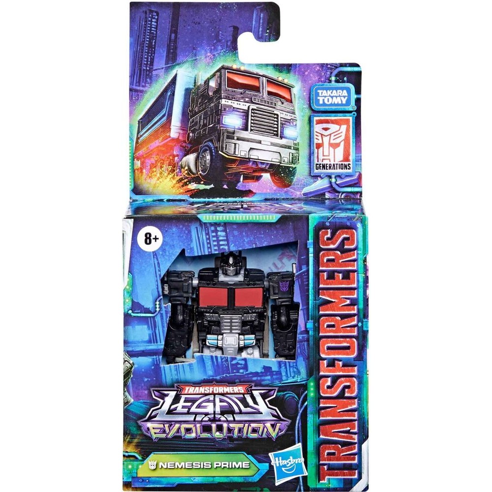 HASBRO TRANSFORMERS LEGACY CORE CLASS NEMESIS PRIME 3.5" ACTION FIGURE ...