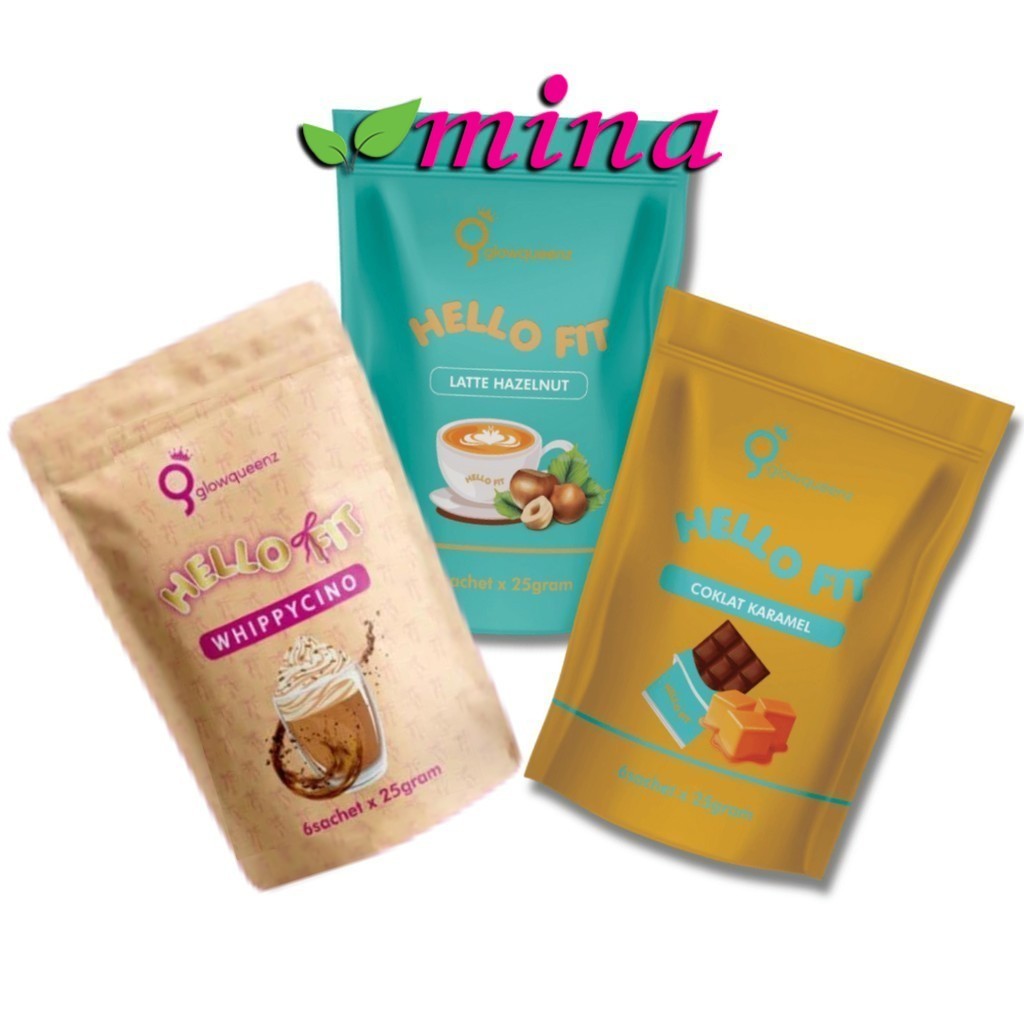 Hello Fit 6s Coklat Karamel l Latte Hazelnut l Whippycino Kopi Kurus ...
