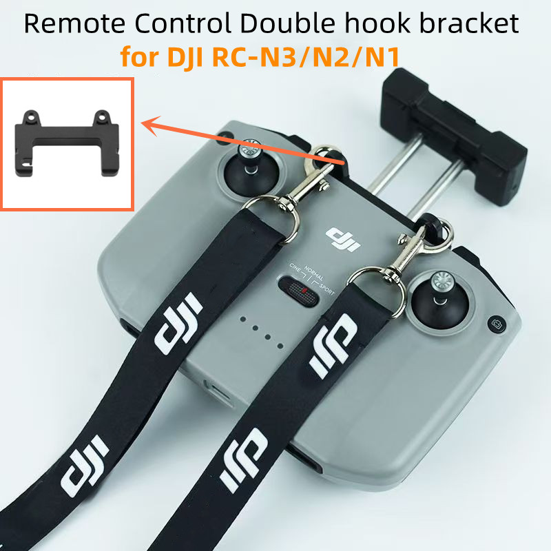 For DJI RC-N3/N2/N1 Double Hook Bracket for DJI Flip/NEO/Mini 4 PRO ...