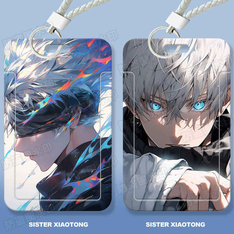 Jujutsu Kaisen Card Holder Japanese Anime Student Card Cover with ...