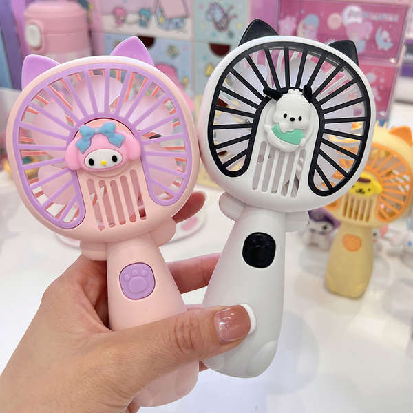 goojodoq fan portable goojodoq fan Cute Cartoon Handheld Small Fan usb ...