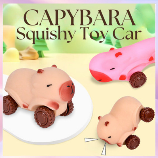 Capybara Car Toys for Kids Squeeze Squishy Slow Rebound Stress Relief ...