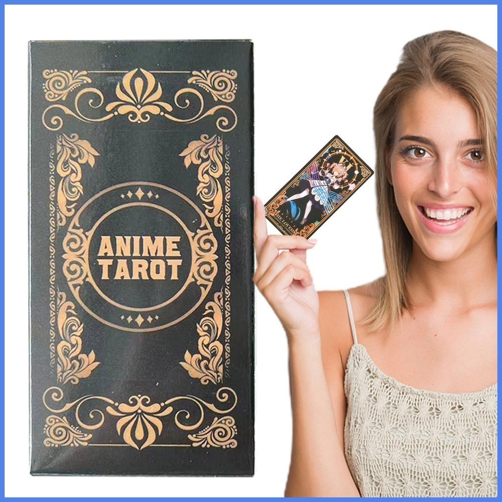 Tarot Cards Anime-Inspired 78-Sheet Party Tarot Deck Fortune Telling ...