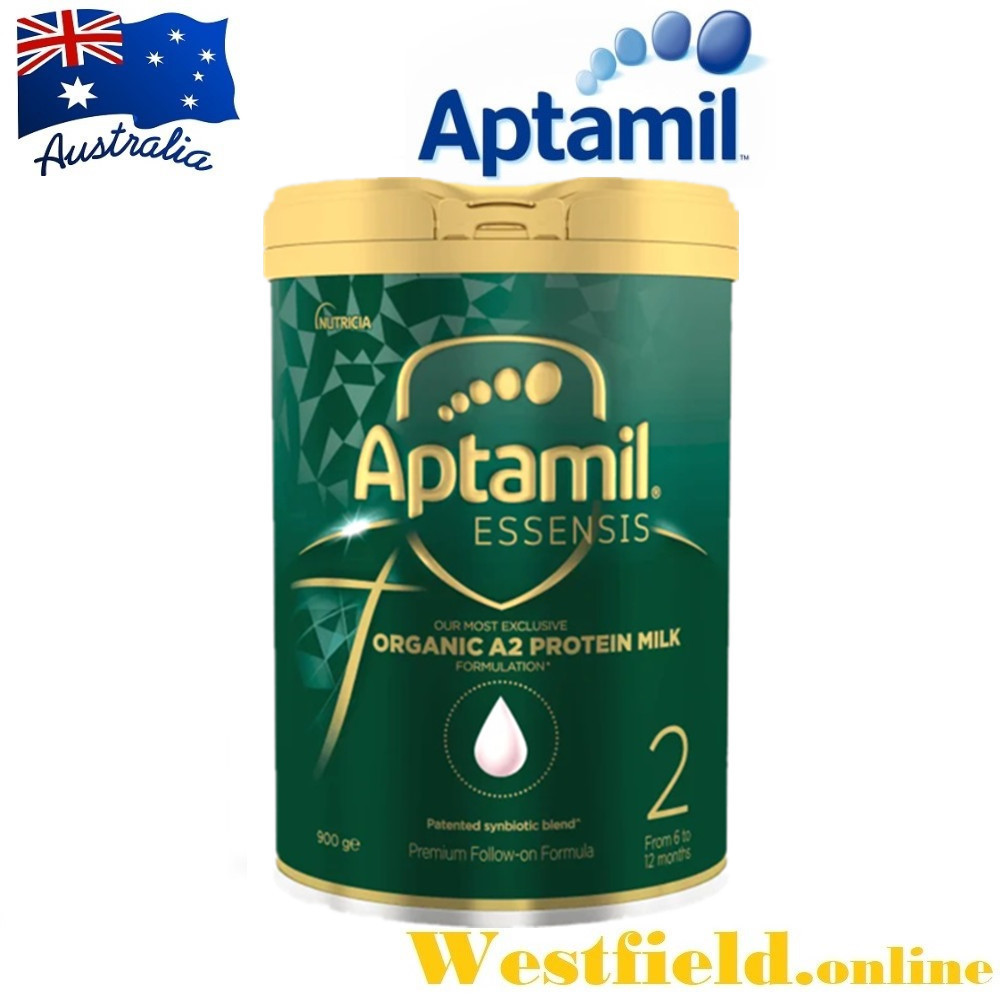 [New Zealand Import EXP 01/2026] Aptamil Essensis Organic A2 Protein Step 2 Follow-On ( 6 - 12 ...